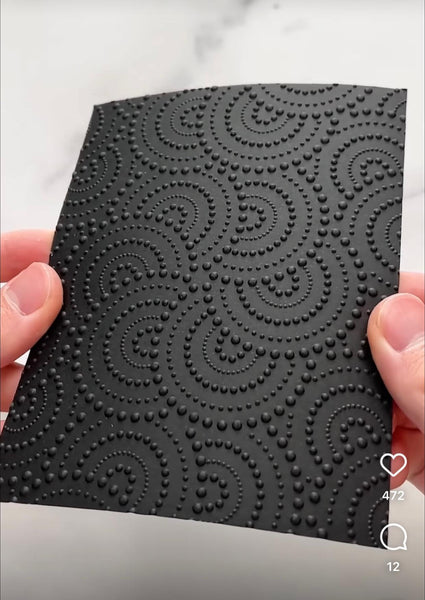 AlteNew Dotty Circles 3D Embossing Folder – Deb's Deals For Scrapbooking